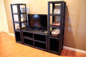 34 DIY Entertainment Centers to Make for Your Home