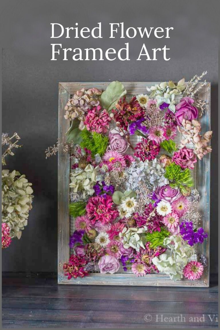 31 Lovely and Natural Dried Flower Craft Ideas