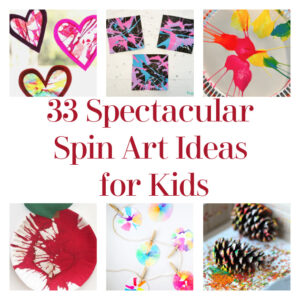 33 Spectacular Spin Art Ideas for Kids